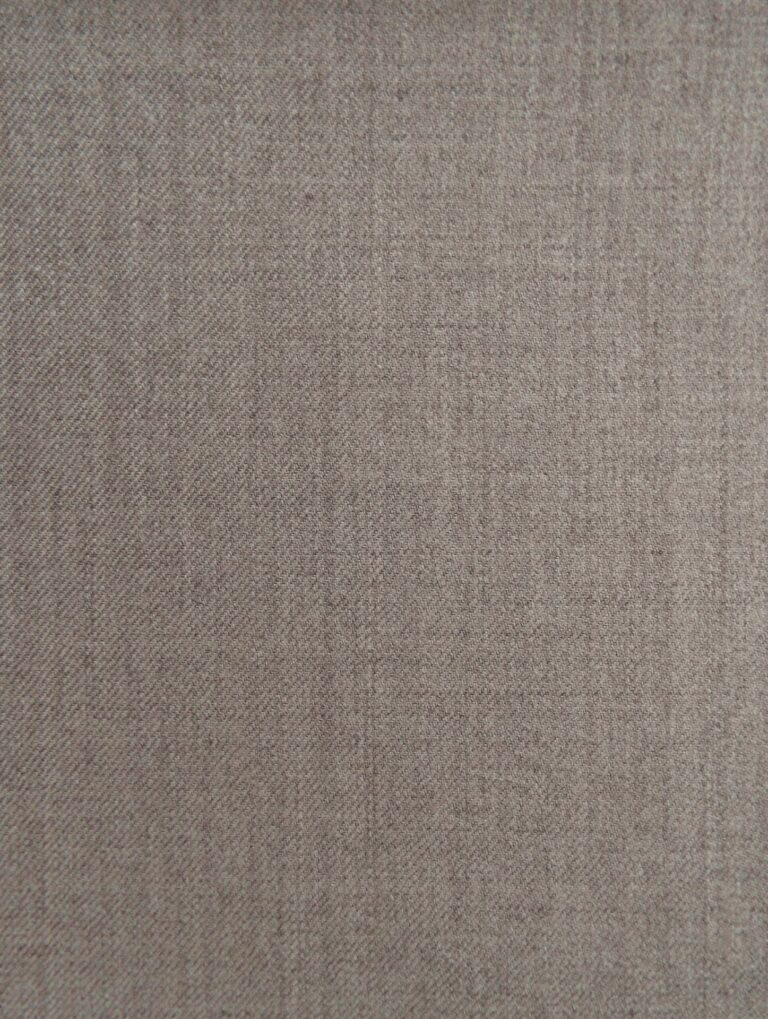 100% Wool Suiting Fabric, Vintage Style, Dark Grey, Rib Weave - Made In ...