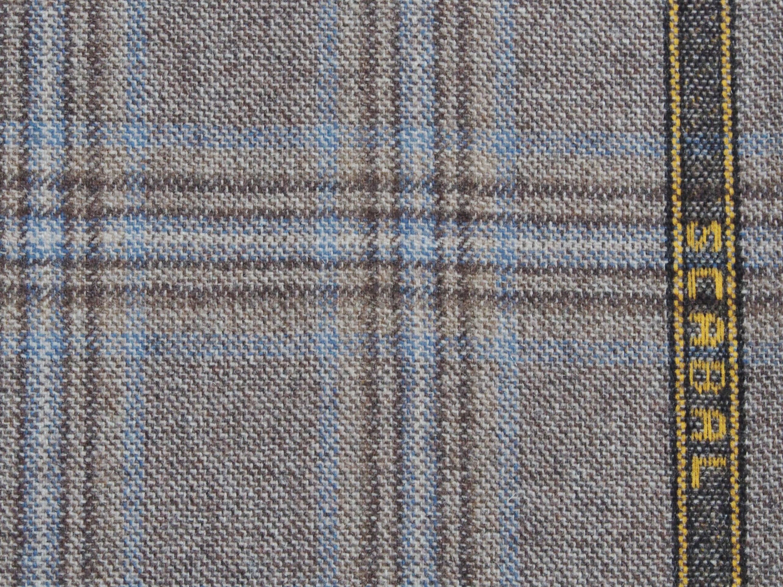 Scabal Escape Wool/Cashmere Mixture Beige/Light Brown Shade With Multi ...