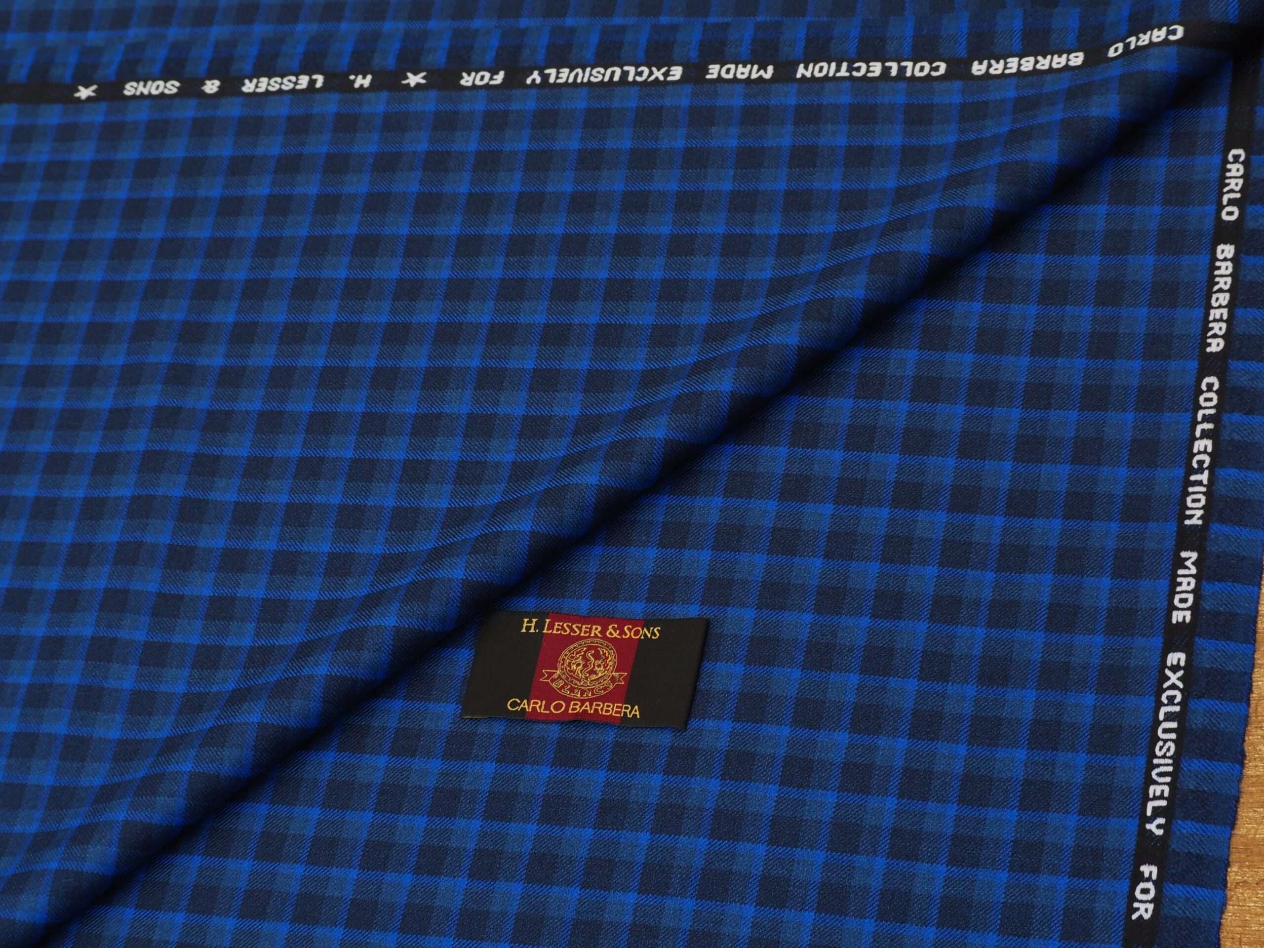 Carlo Barbera Exclusively For H.Lesser, 100% Superfine Wool Mixture ...