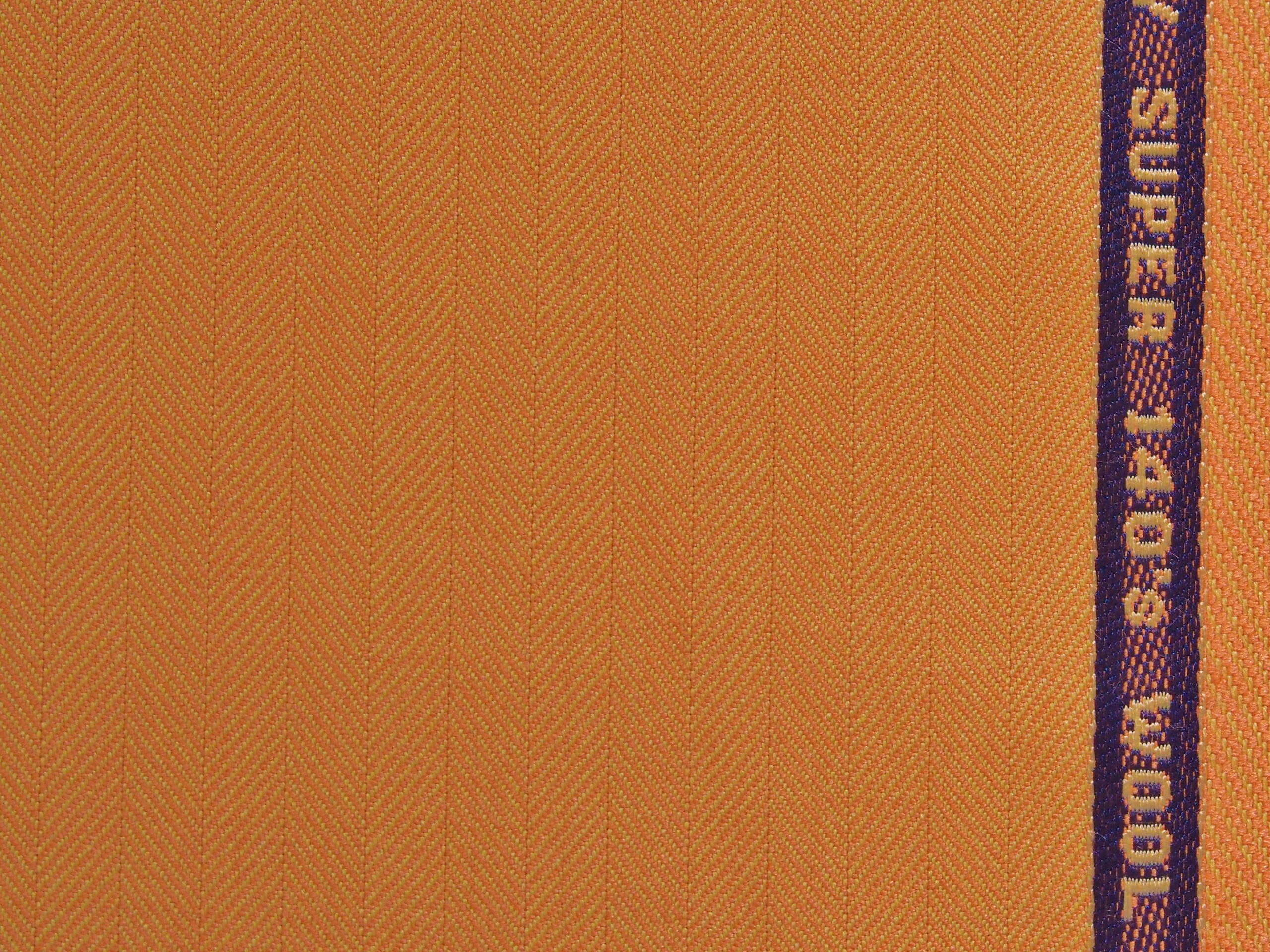 Holland And Sherry Super 140s & Silk, Orange/Yellow Shade Herringbone ...