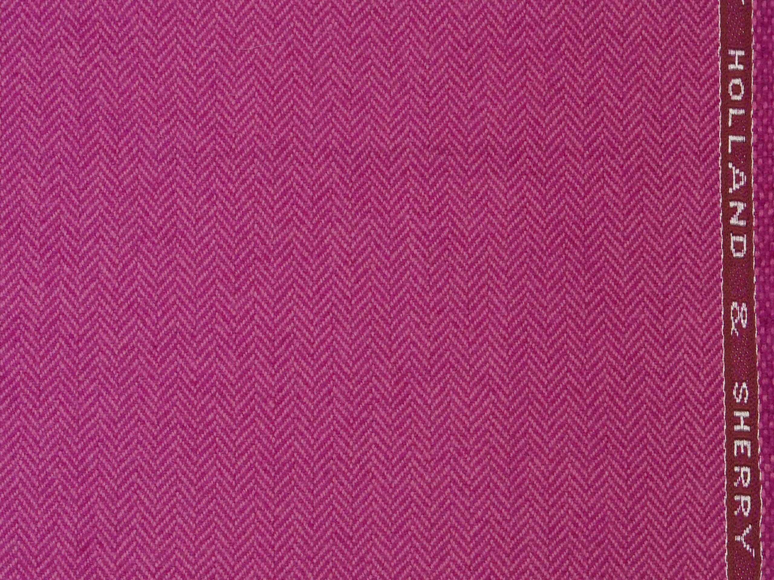 100% Woollen Spun Cashmere By Holland & Sherry, Mix Pink/Lilac ...